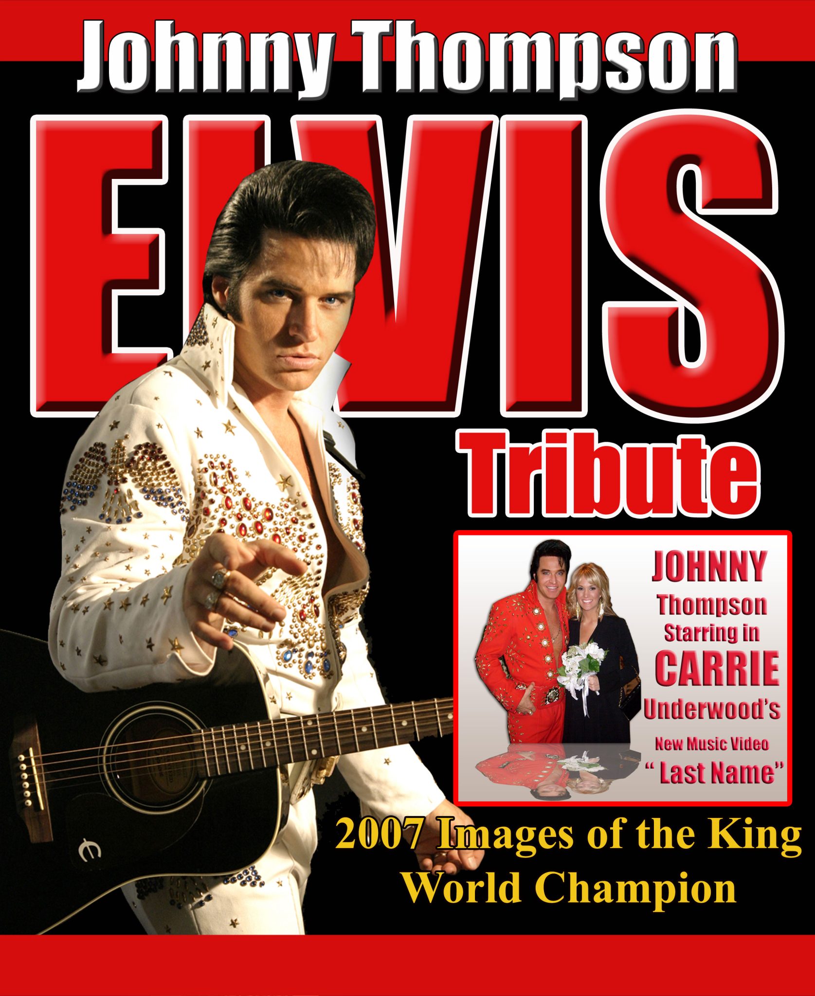 The King in Concert - Elvis Tribute Artist Johnny Thompson