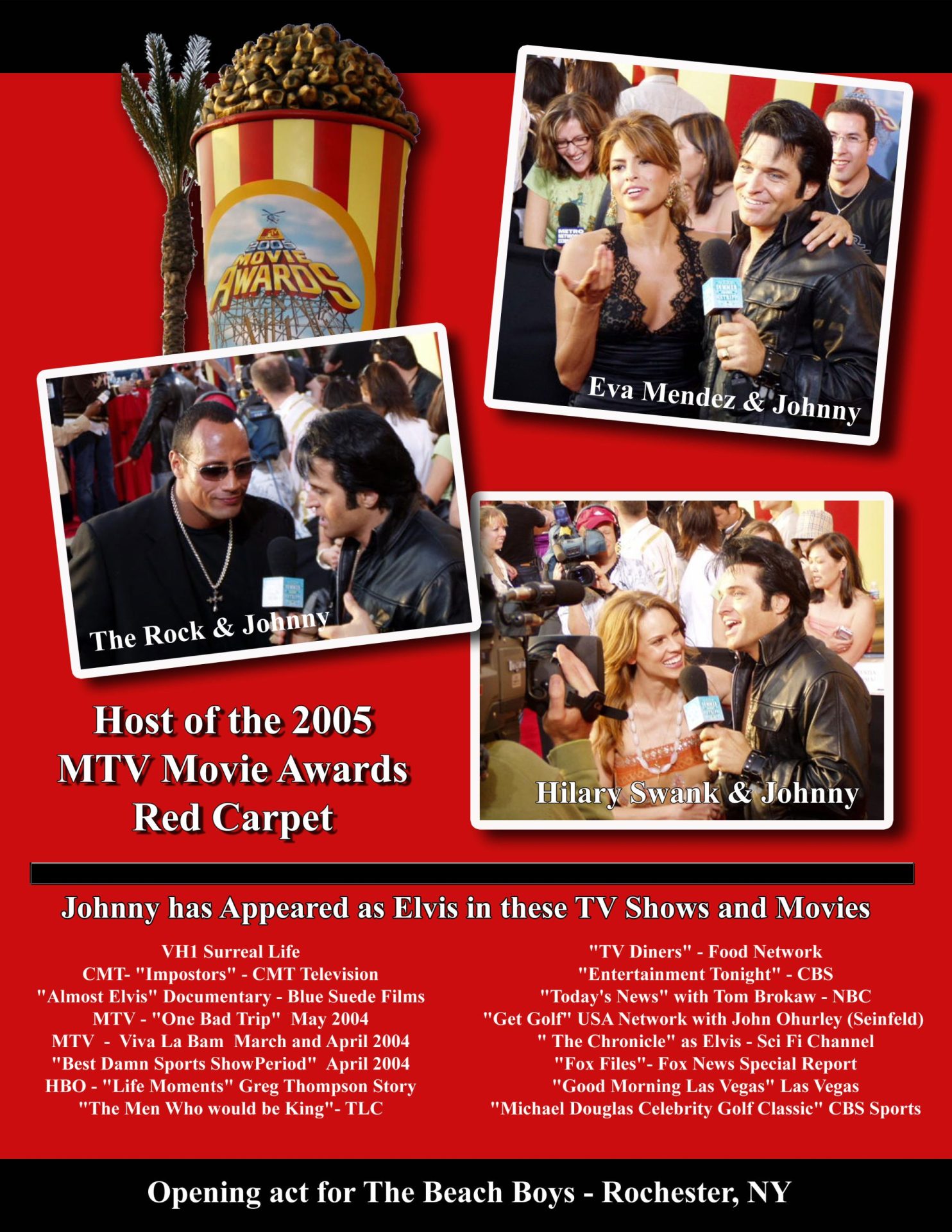 The King in Concert - Elvis Tribute Artist Johnny Thompson
